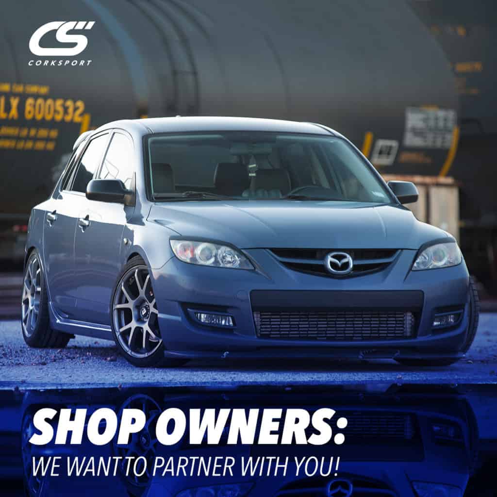 The New Partners of The CS Shop Program! | CorkSport Mazda Performance Blog