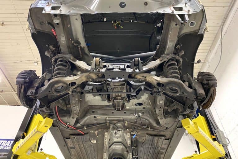 How to Make A 900 Horsepower Mazdaspeed 3 AWD Swap – CX7 Rear Subframe ...