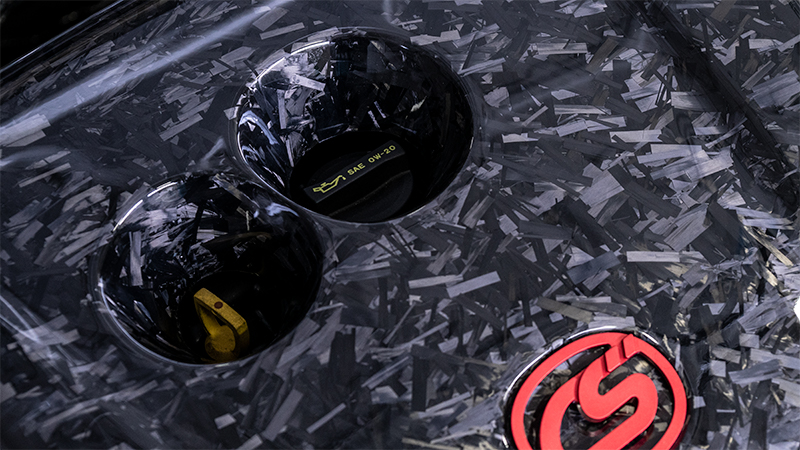 Carbon Fiber Engine Cover for 2019-up Mazda